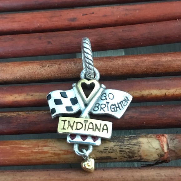 Brighton | Jewelry | Brighton Indiana 50 Silver Charmpendant | Poshmark